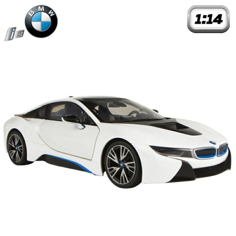 BMW i8 White Radio Control 1:14 Scale — Joguines i bicis Gaspar